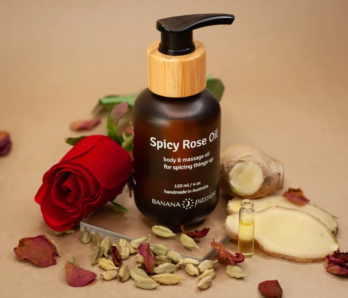 Spicy Rose Massage Oil - Banana Passion